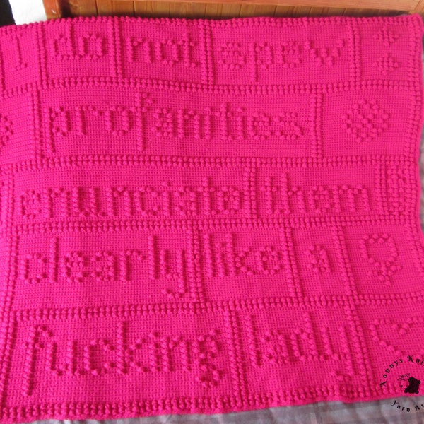 Crochet Rude Blanket - Etsy