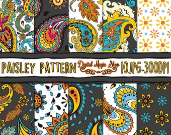 Paisley Paper | Etsy