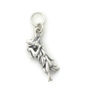 Sterling Silver Border Collie Charm Silver Border Collie - Etsy