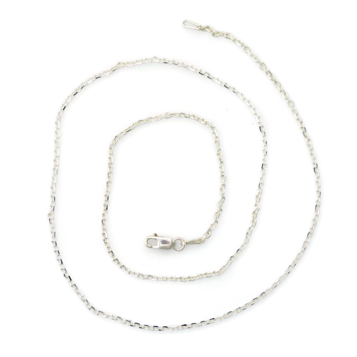 Sterling Silver Papillon Necklace, Silver Papillon Pendant, Silver ...