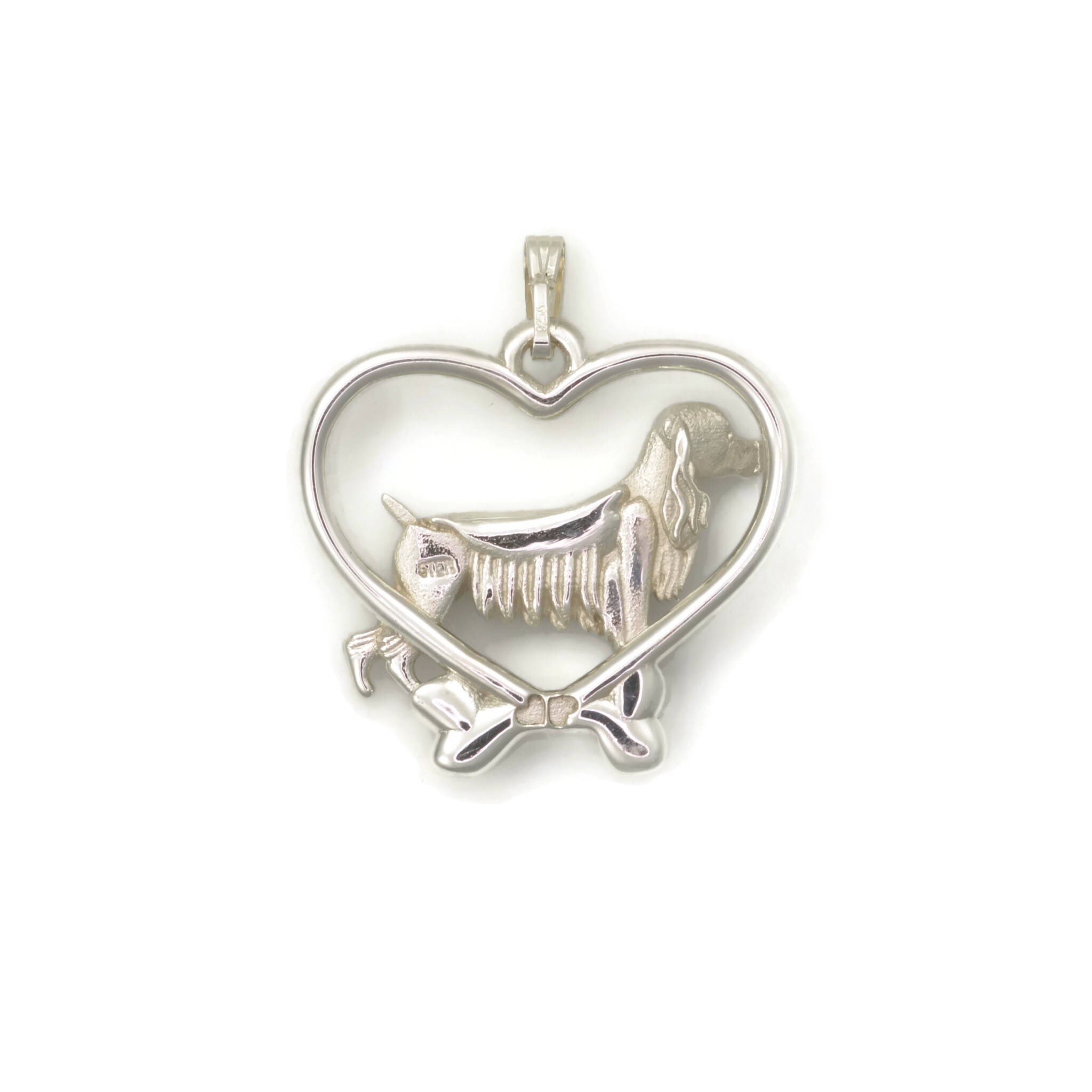 Silver English Springer Spaniel Necklace Silver Springer - Etsy