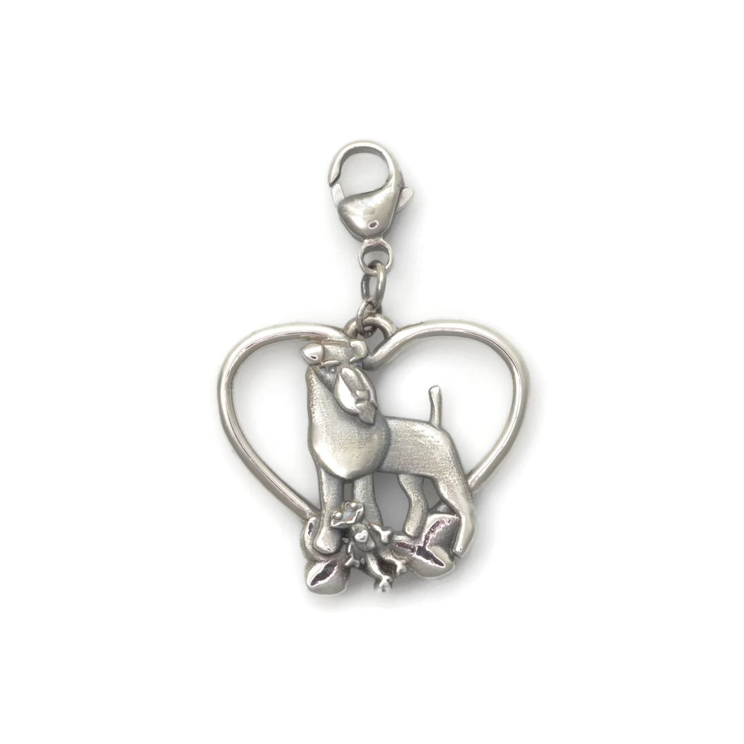 Sterling Silver Kerry Blue Irish Terrier FOB Silver Kerry - Etsy