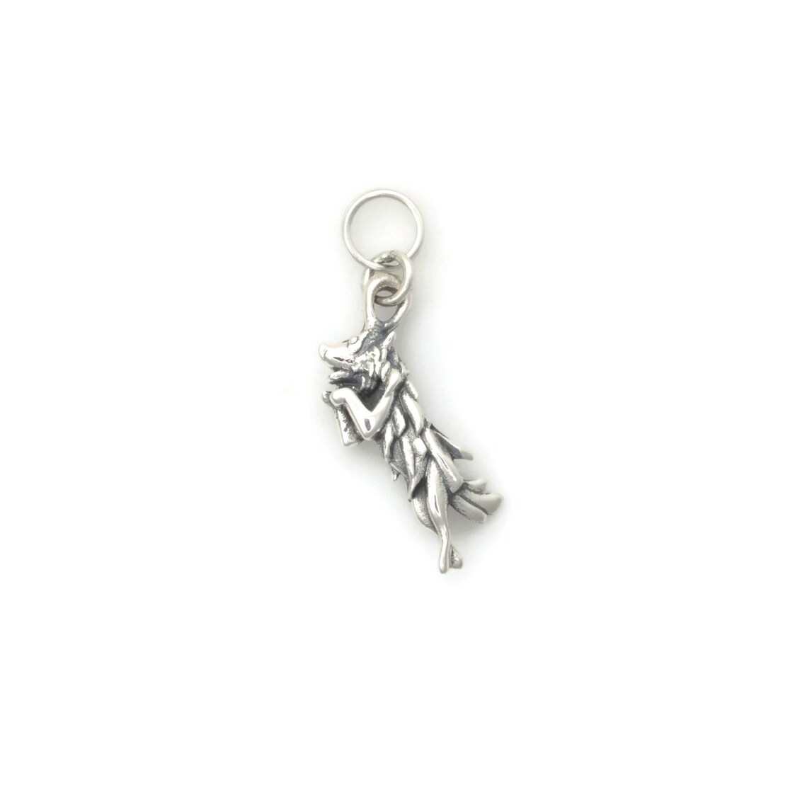 Sterling Silver Border Collie Charm Silver Border Collie - Etsy