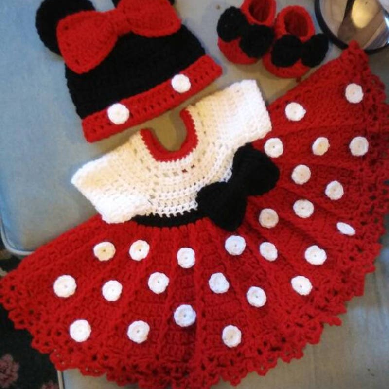 Crochet Minnie Mouse - Etsy