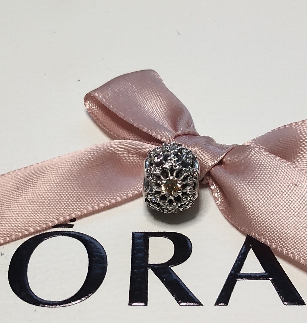 Authentic PANDORA Inner Radiance, Golden-colored & Clear CZ 791370CCZ ...