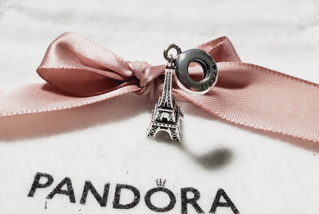 Authentic Pandora Eiffel Tower Paris Dangle Charm #791082 - Etsy