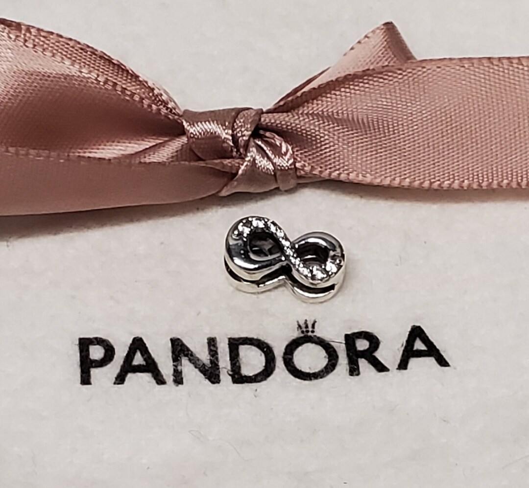 Authentic Pandora Reflexion Sparkling Infinity Clip Charm #797580CZ - Etsy