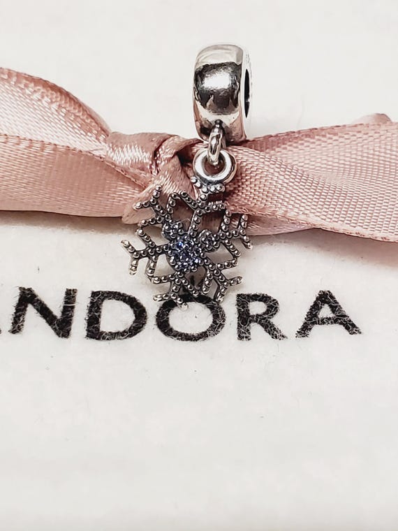 Authentic Pandora Disney Mickey Sparkling Snowflake C… - Gem