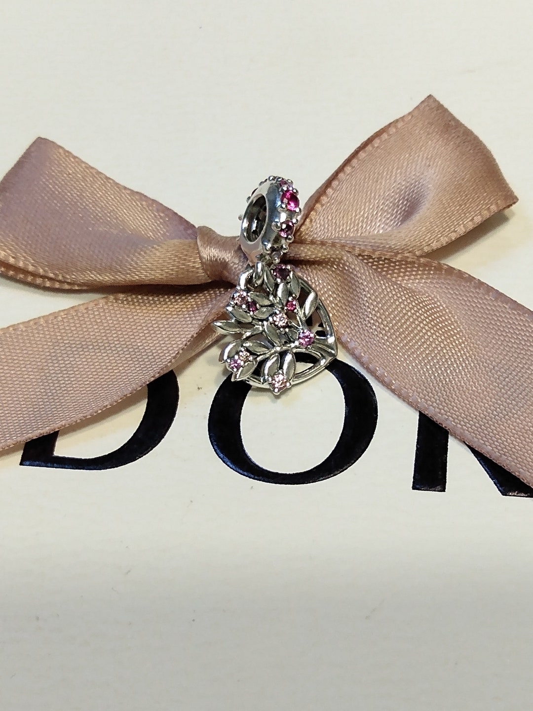 Authentic Pandora Pink Family Tree Dangle Charm #799153C01 Pristine! - Etsy