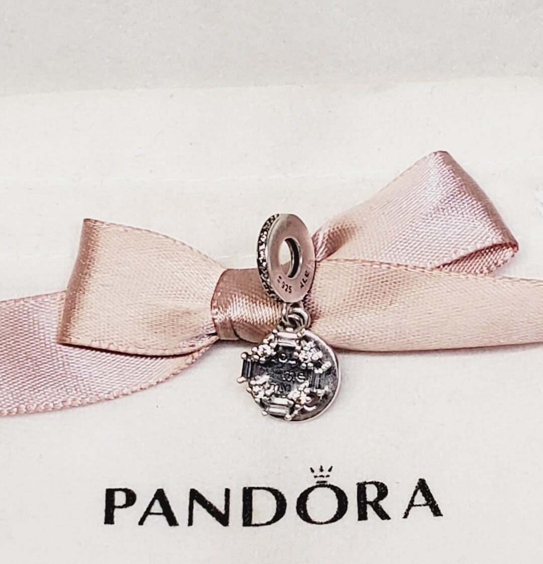 Authentic Pandora Ice Carving You Melt My Heart CZ Charm #797553CZ Pre ...