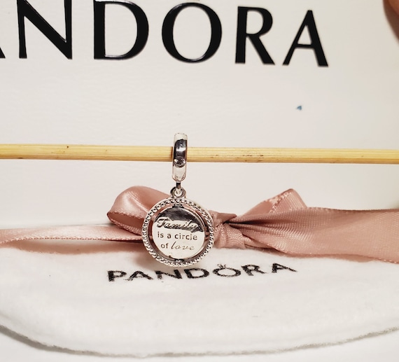 Authentic Pandora Spinning Family Tree Dangle Charm #… - Gem