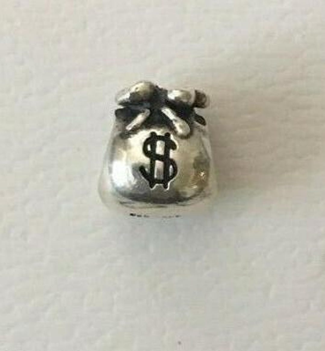 Authentic Pandora Sterling Silver Money Bag Charm 790332 - Etsy