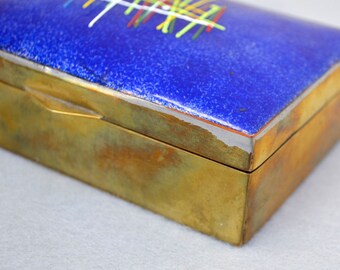 Enamel jewelry box | Etsy