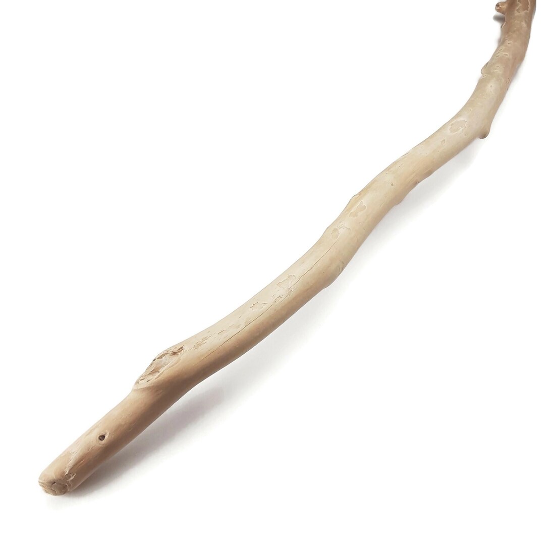 55.5 Thick, Knotty Driftwood Branch With Slight Curve - Etsy