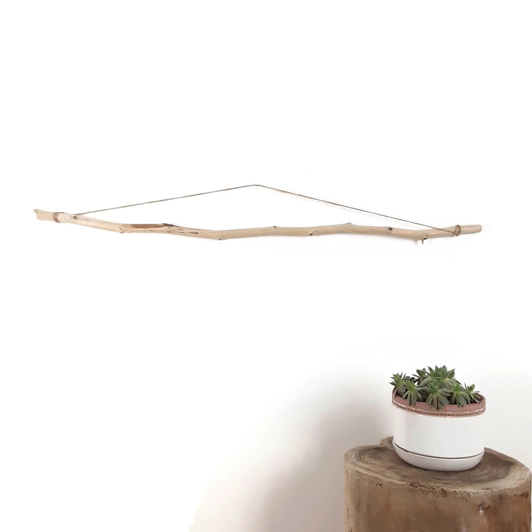 36" Skinny Driftwood Branch Macramé Rod - Etsy