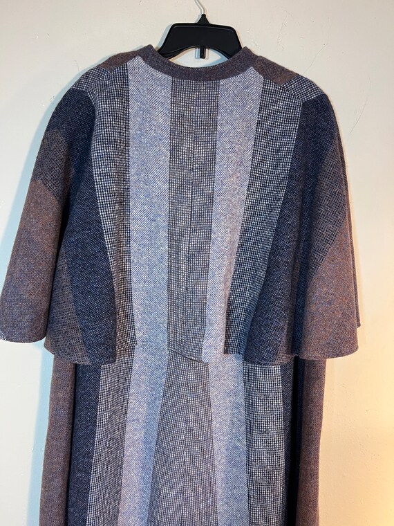 Avoca Collection Ireland Woven Long Cape Cloak Multi … - Gem