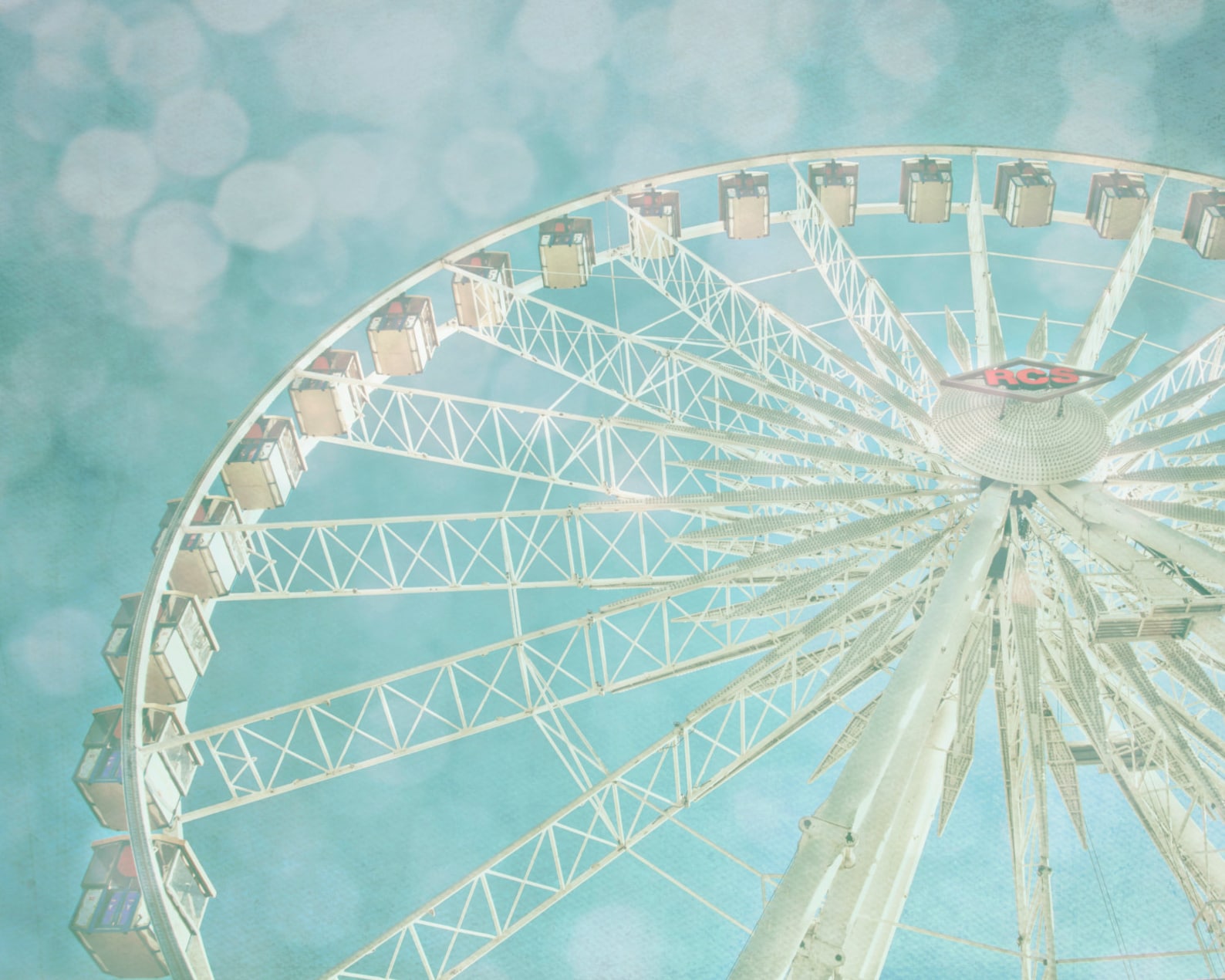 Dreamy Ferris Wheel Art, Orange County, Fair, California, Carnival Art ...