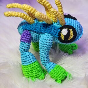 Crochet World of Warcraft Inspired Murloc Amigurumi - Etsy