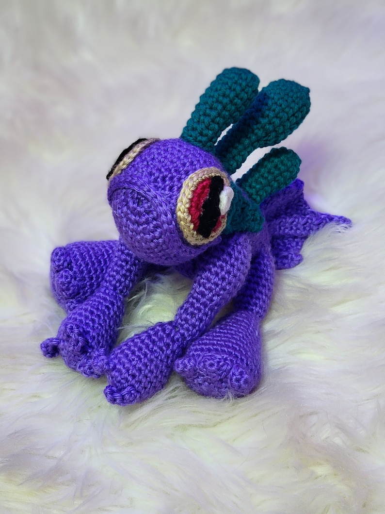 Crochet World of Warcraft Inspired Murloc Amigurumi - Etsy