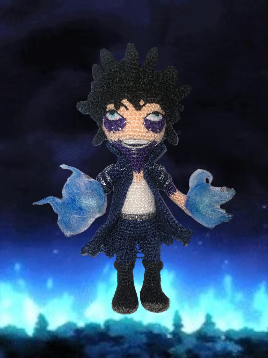 Dabi Inspired Amigurumi - Etsy