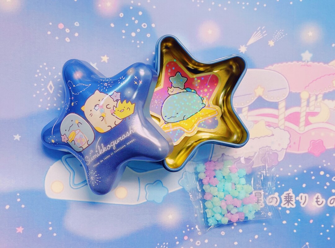 Bandai Candy Sumikko Gurashi Star-shaped Tin - Etsy