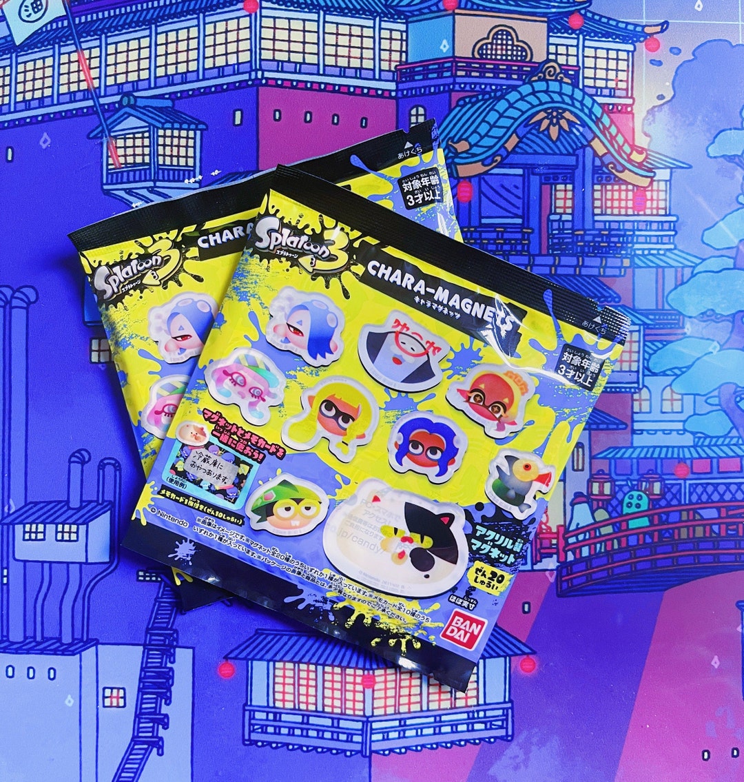 Splatoon 3 Chara Magnets - Etsy