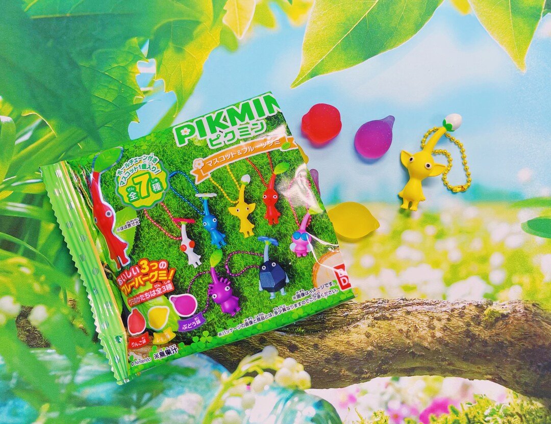 Bandai Pikmin Mascot & Fruit Gummies - Etsy