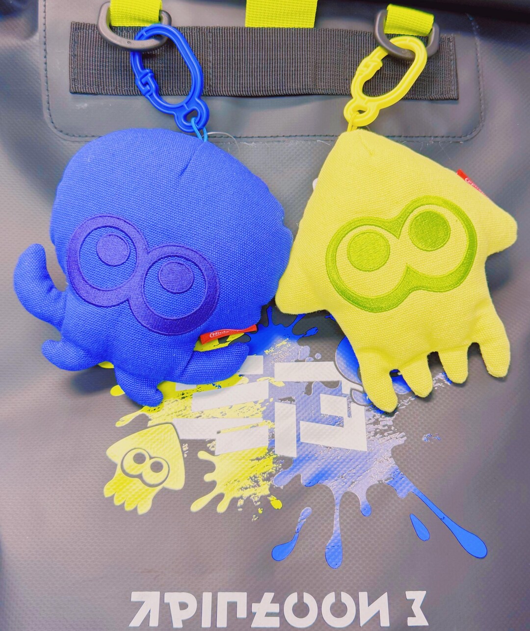 Official Nintendo Store Splatoon 3 Plush Keychains - Etsy