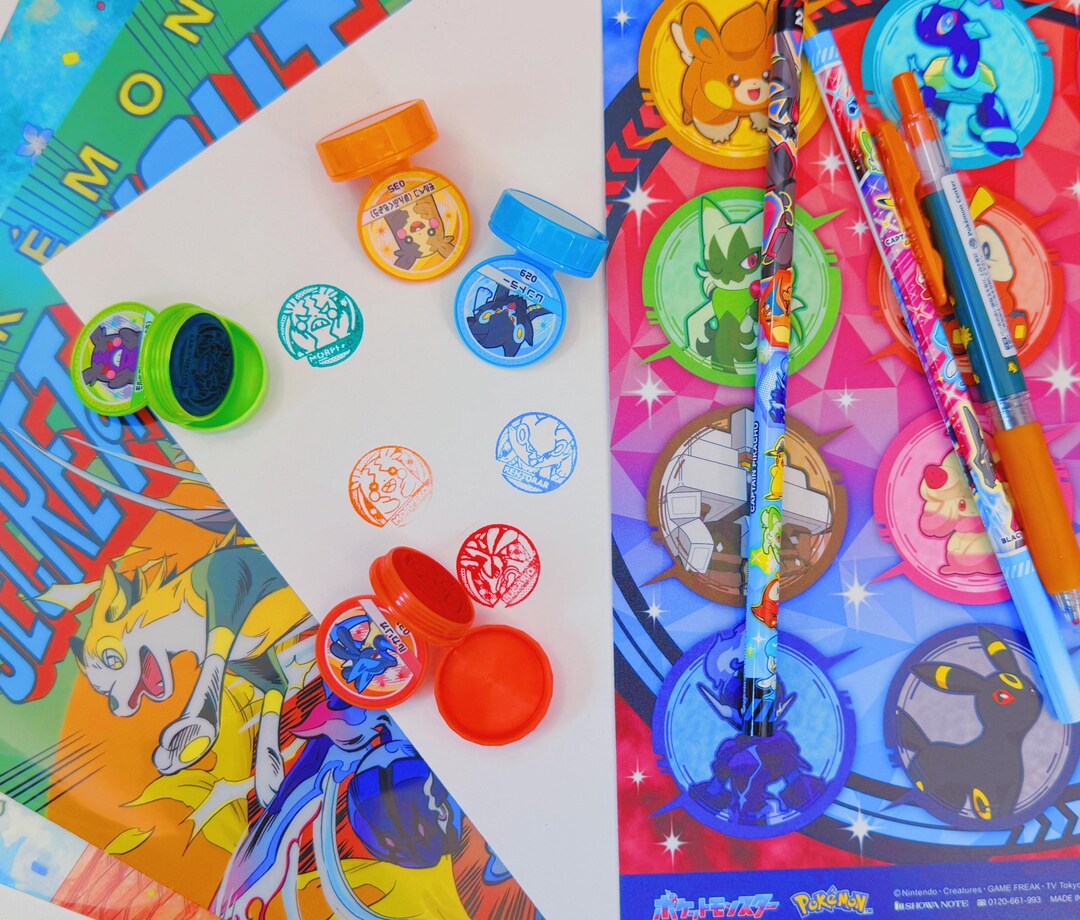 Pokémon Stamps - Etsy