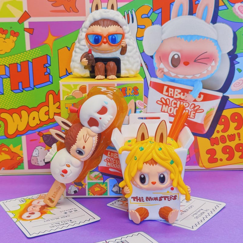 Labubu Doll Lucky - Etsy