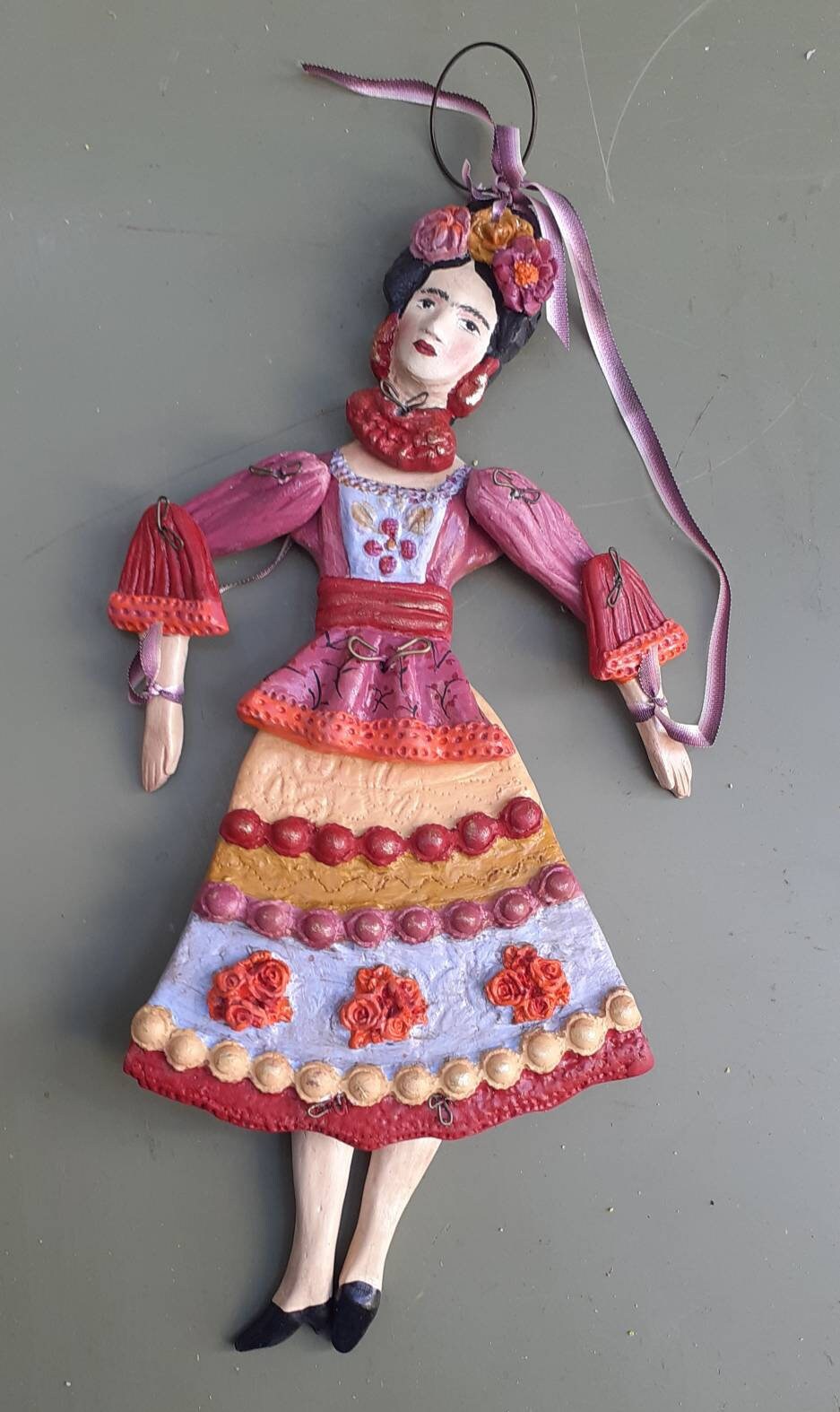 Frida Kahlo Puppet - Etsy