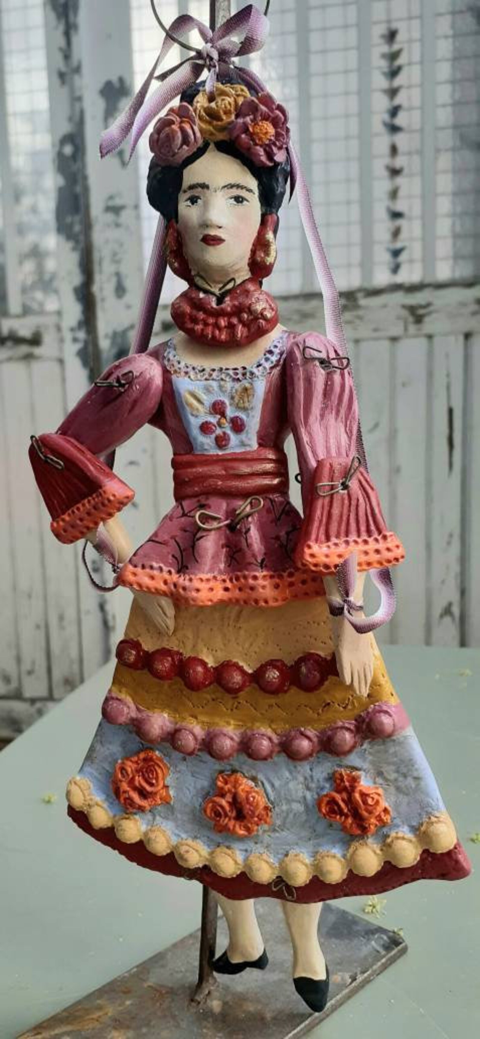 Frida Kahlo Puppet - Etsy