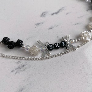 Customizable Kpop SKZ Phone Bag Chain Charm Necklace - Etsy