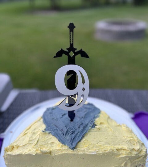 Zelda Cake Topper / Legend of Zelda / Zelda Birthday / Zelda - Etsy