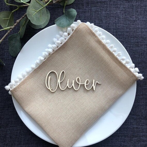 Seating Name Tags Place Cards Wedding Seating Plan | Etsy