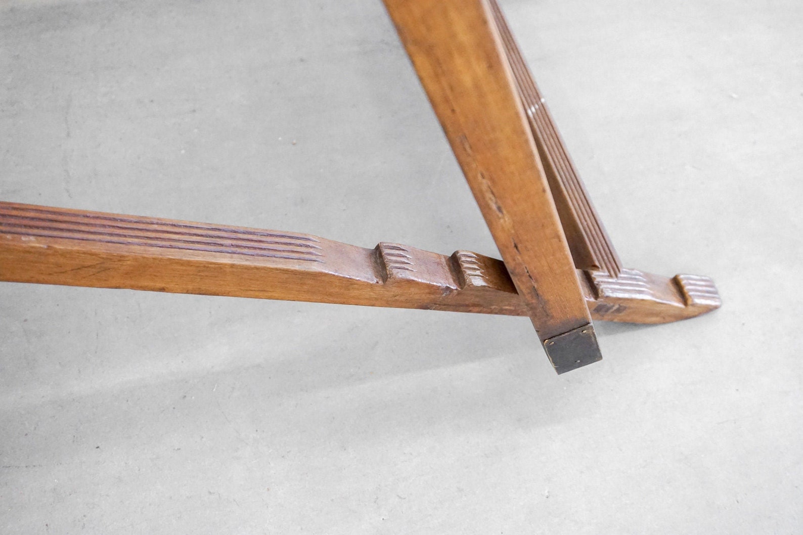 Folding Teak Lounge Chair From Thailand | Etsy