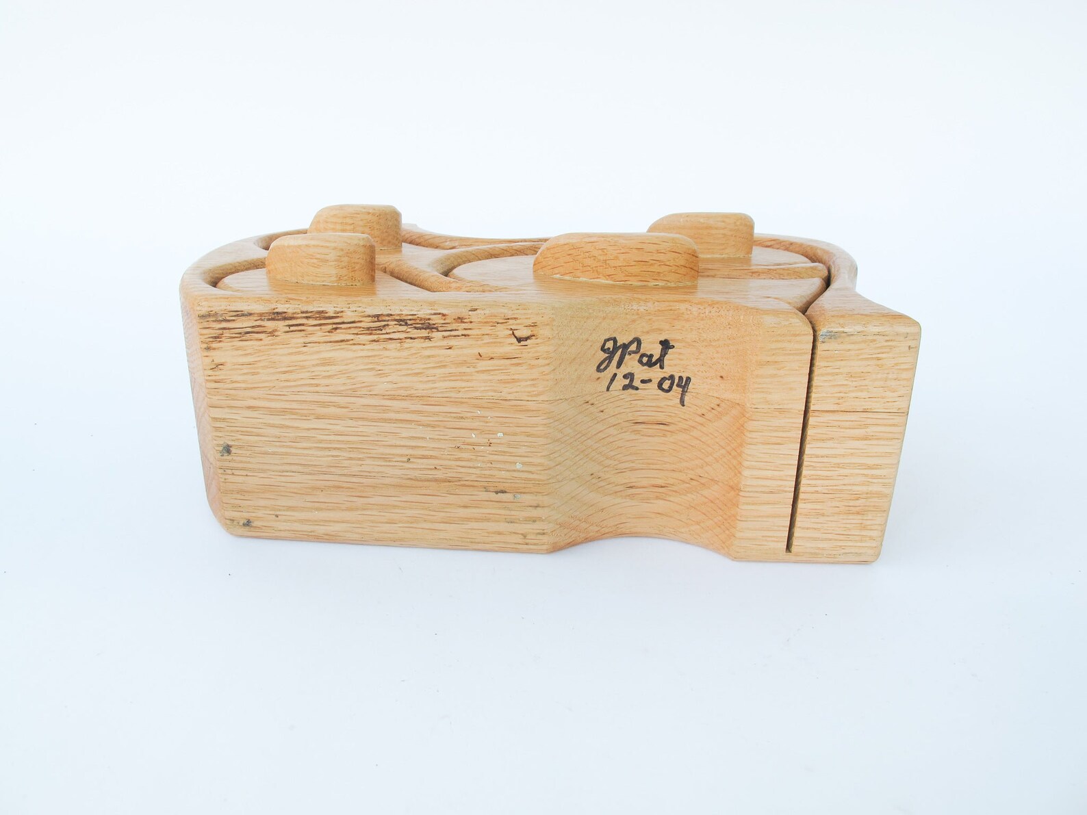 4 Drawer Oak Carved Curved Box Cabinet - Etsy