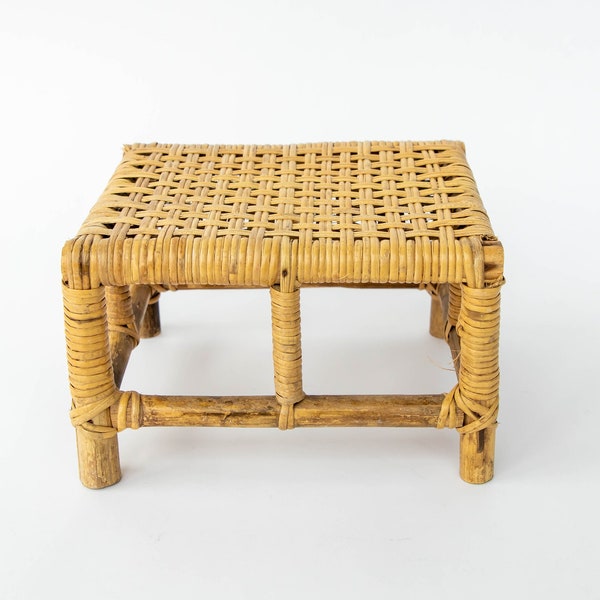 Wicker Stool - Etsy