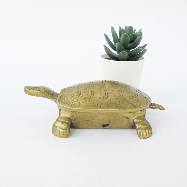 Brass Turtle - Etsy