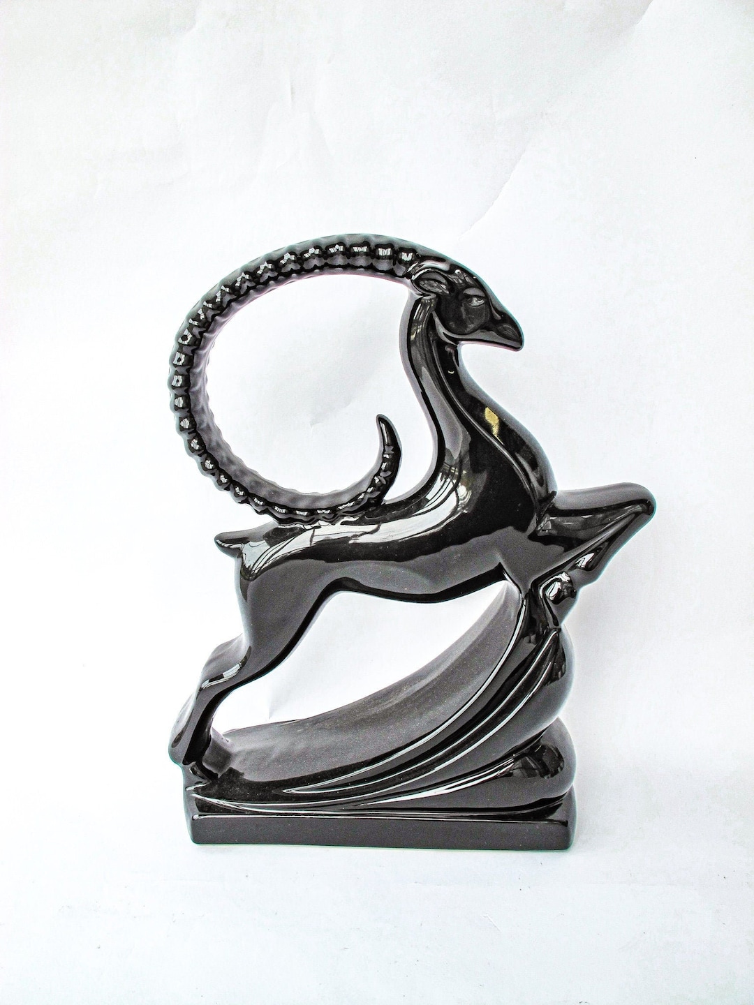 Haeger Ceramic Gazelle Sculpture Statue - Etsy