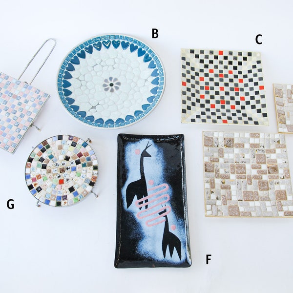 Mini Mosaic Tiles - Etsy