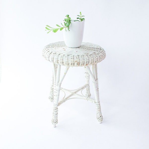 Wicker Stool - Etsy