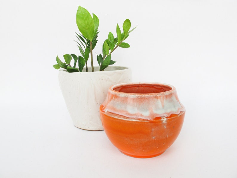 Volcano Ceramic Pottery Plant Pot Made in USA - Etsy