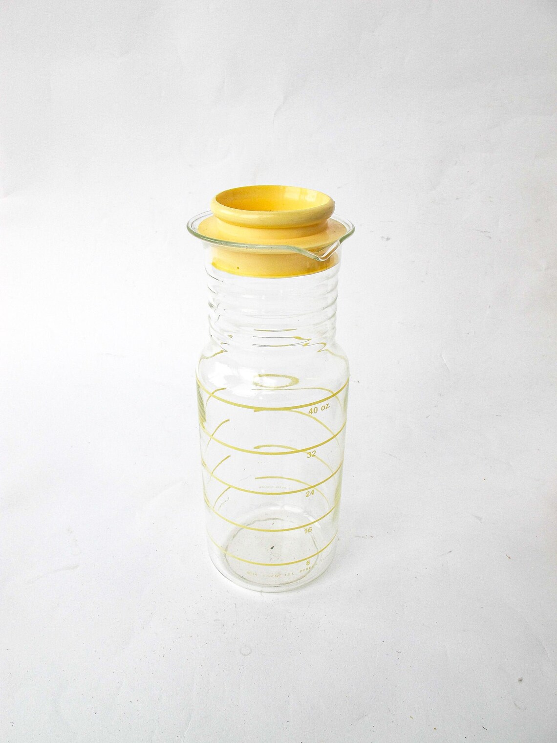 Pyrex Glass Pitcher With Lid - Etsy