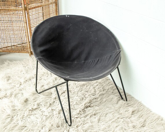 Midcentury Hedstrom saucer chair Etsy