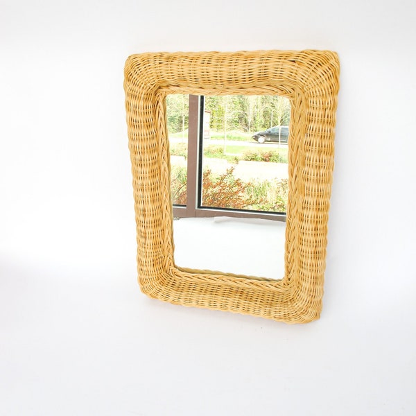Wicker Mirror - Etsy