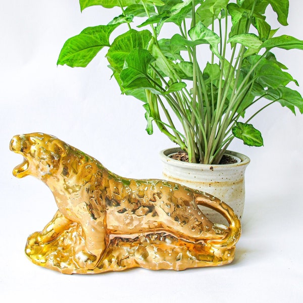Cheetah Planter - Etsy
