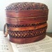 Vintage Wicker Trinket Box for Storage, Miniature Chest, Decorative ...