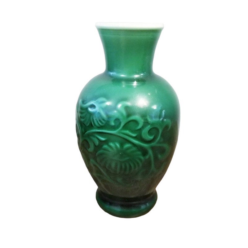 Green Vase - Etsy