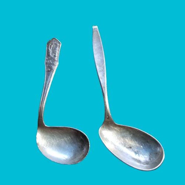 Bent Spoons - Etsy